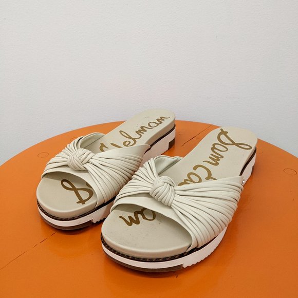 Sam Edelman | Shoes | Sam Edelman Adriel Slide Sandals Whitecream ...